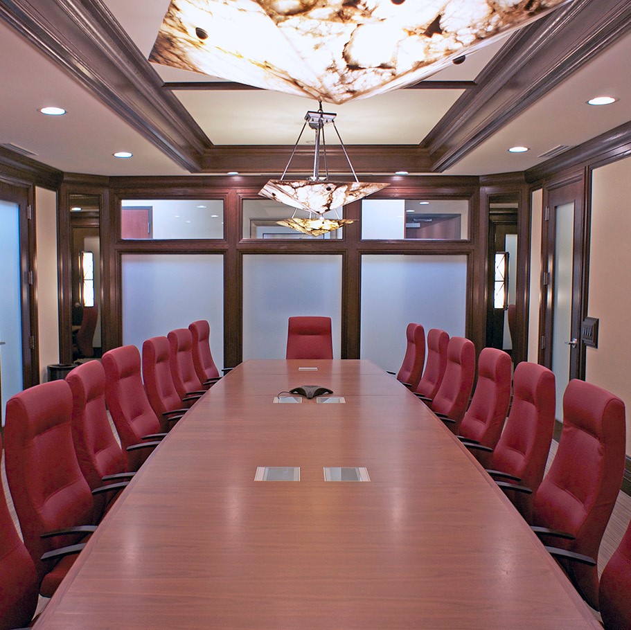 EXECUTIVE CONFERENCE ROOM - Blue Desert Interiors